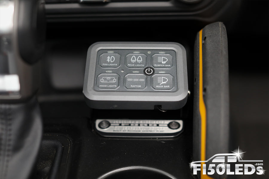 2021 - 2026 Ford Bronco LED AUX Switch Panel – F150LEDs.com