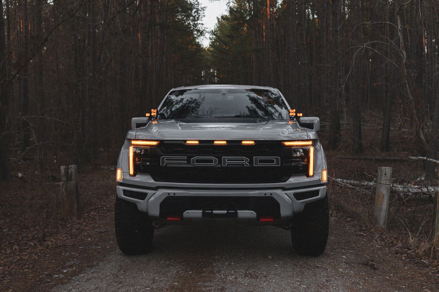 2021 - 2023 F150 GEN3 Raptor CREE LED Hood Mounted Spartan Kit ...