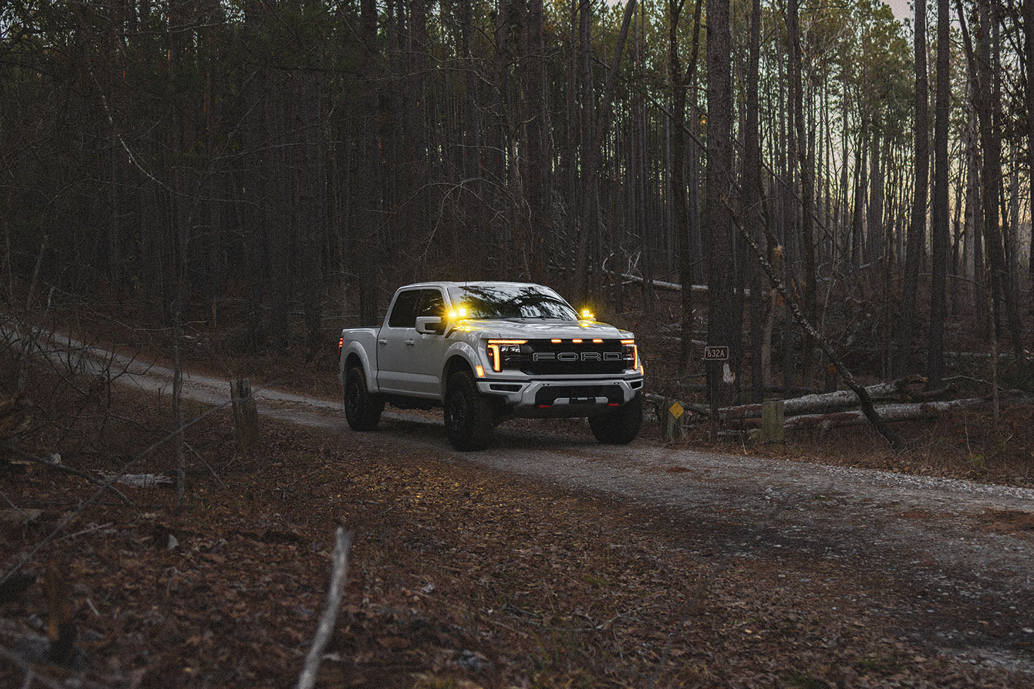 2021 - 2023 F150 GEN3 Raptor CREE LED Hood Mounted Spartan Kit ...