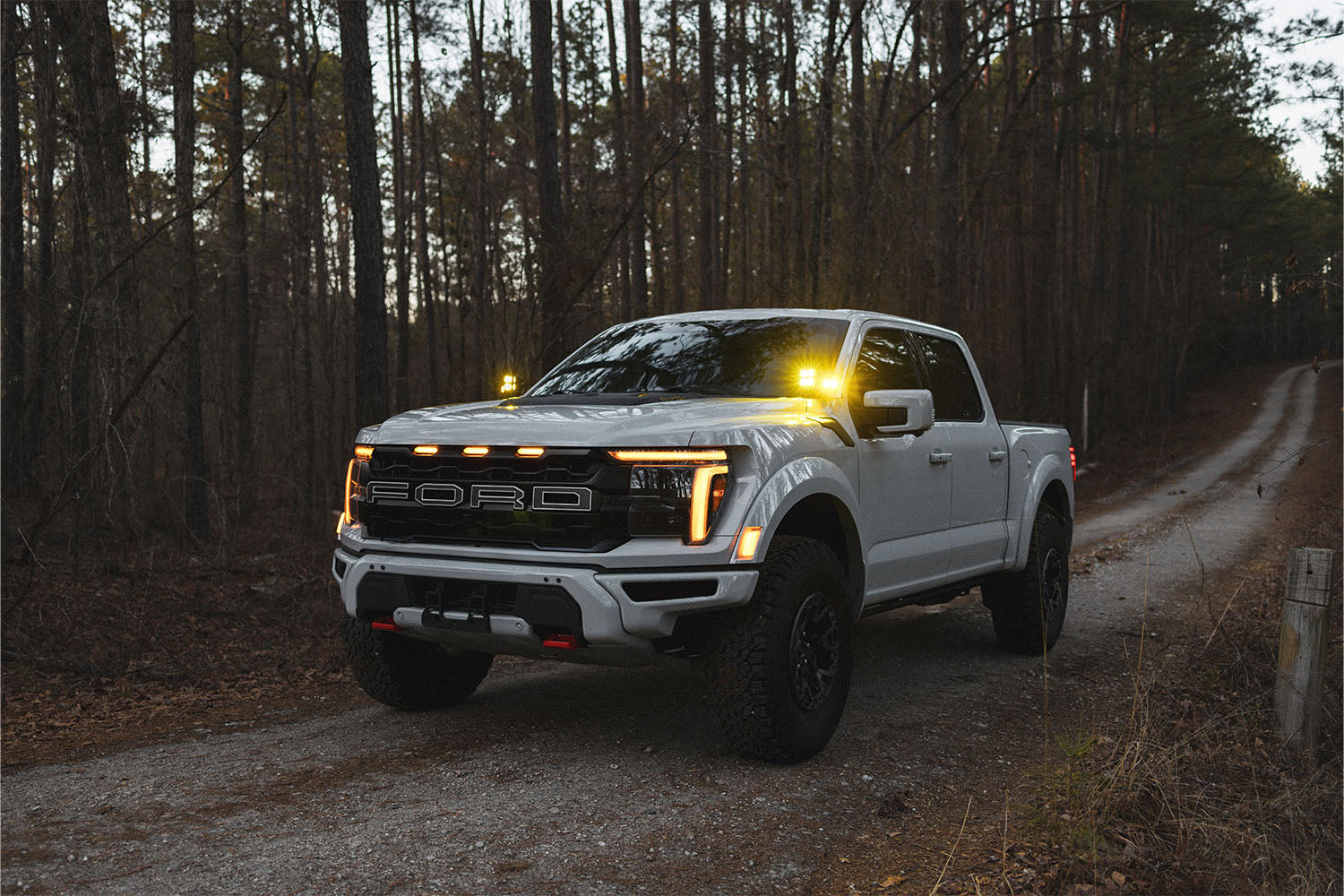 2021 - 2023 F150 GEN3 Raptor CREE LED Hood Mounted Spartan Kit ...