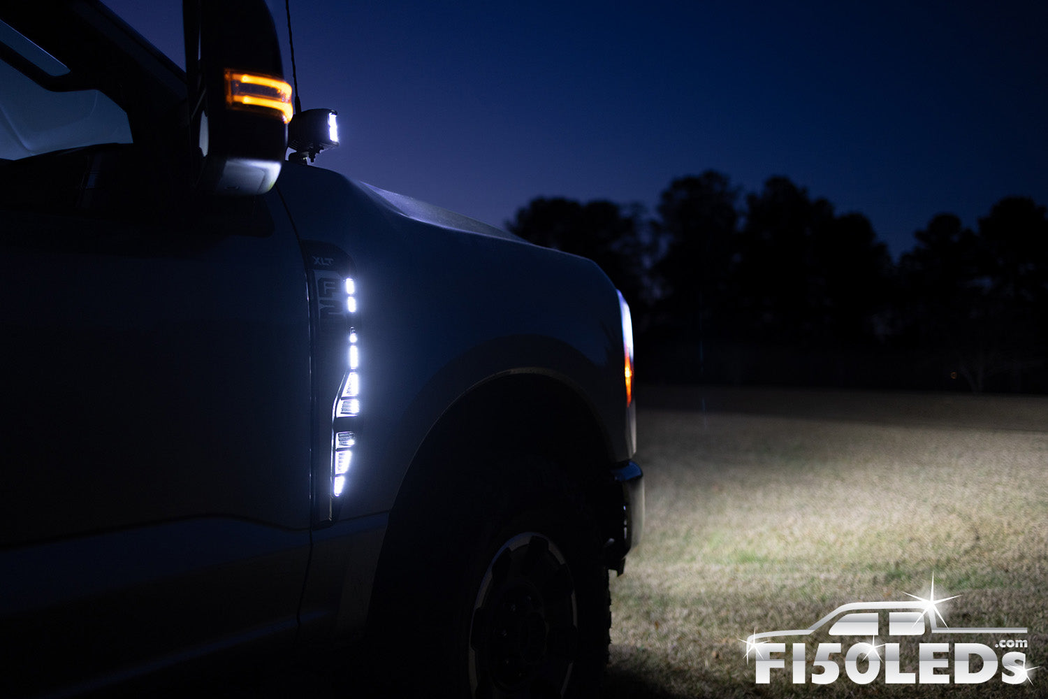 2023 - 2026 F250 Super Duty Side Vent Lighting Kit – F150LEDs.com