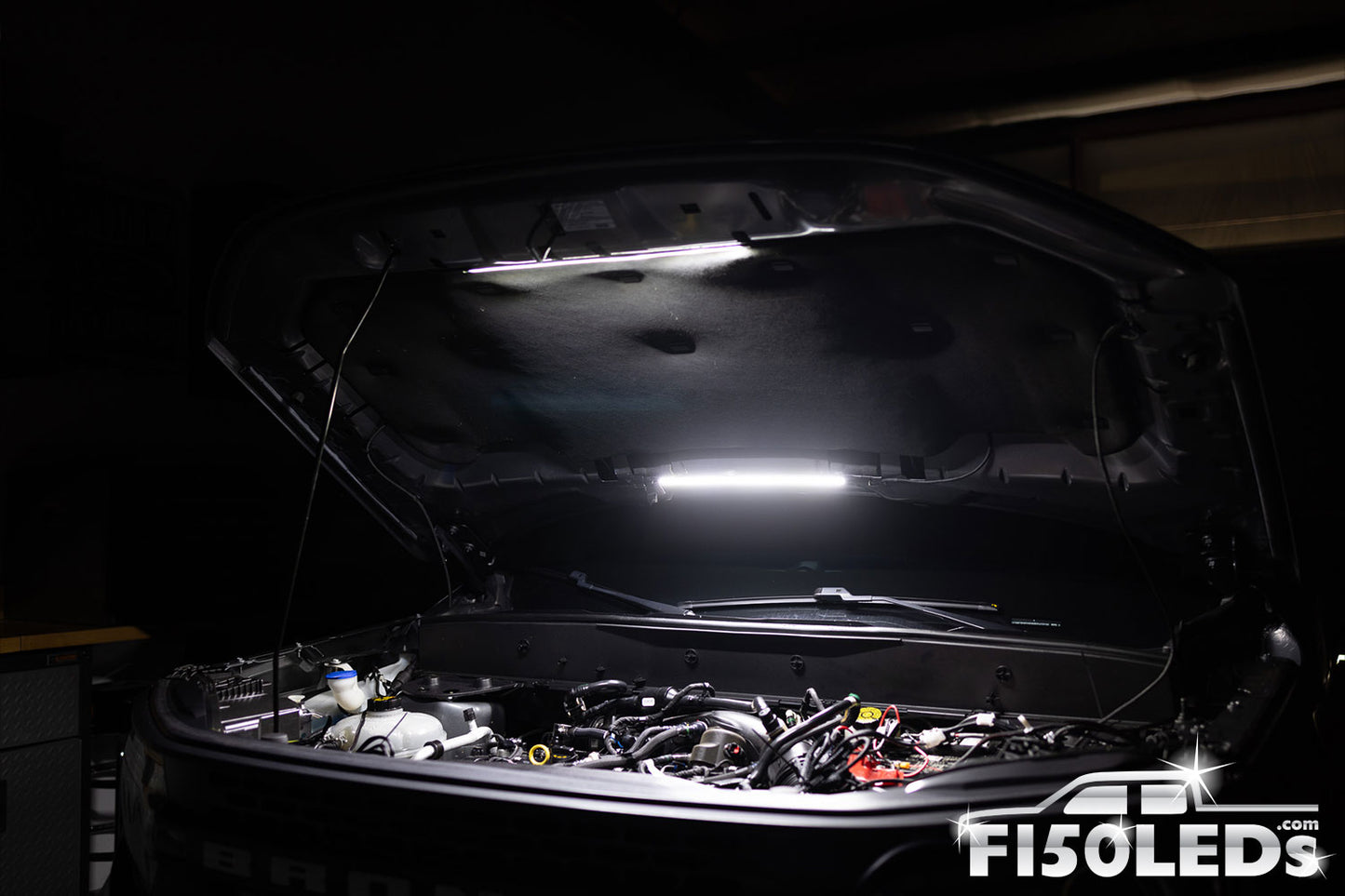 2021-2024 Bronco Sport LED Automatic Engine Bay Hood Light Kit