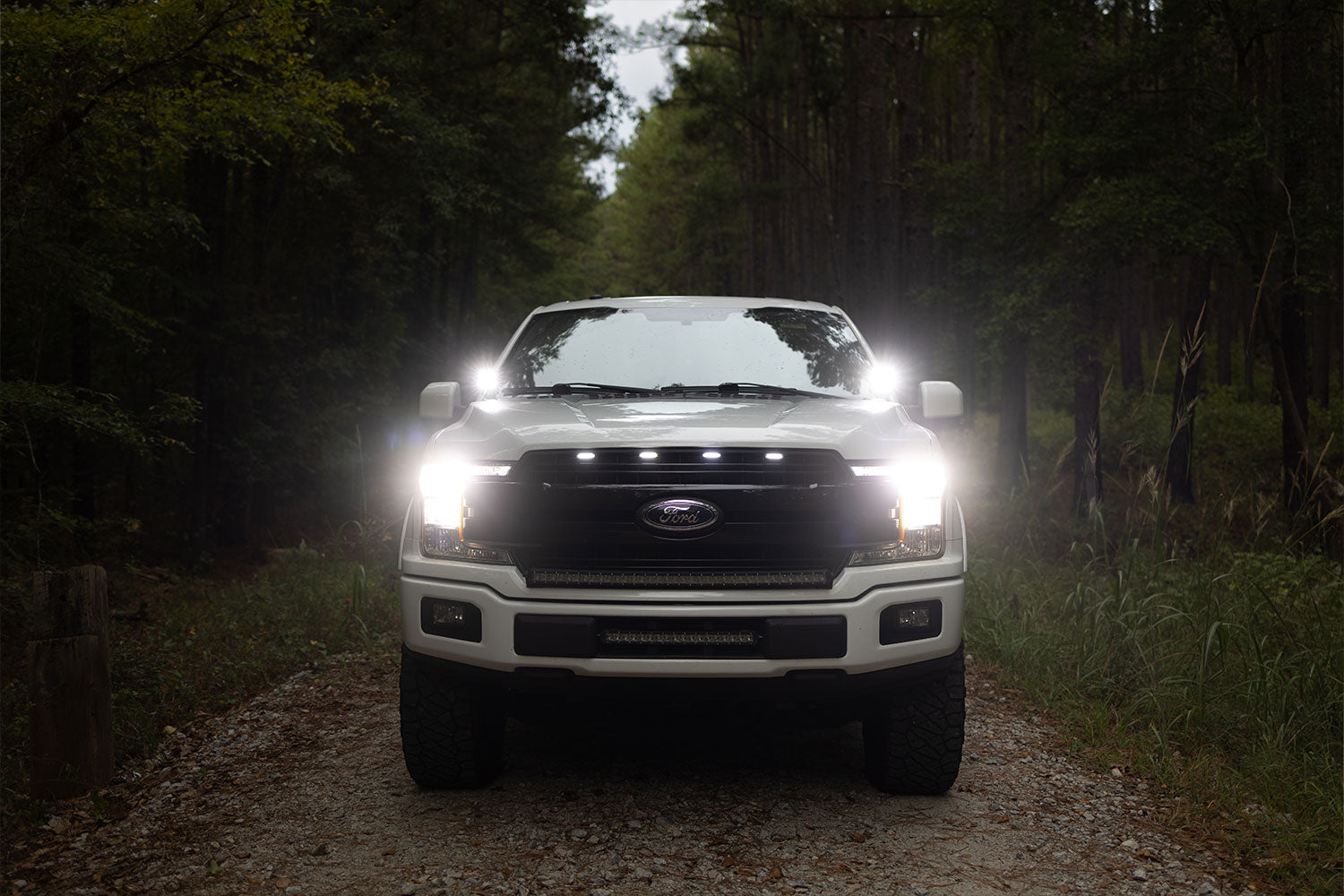 2015-2020 F150 CREE LED Hood Mounted MKII Spartan Kit – F150LEDs.com
