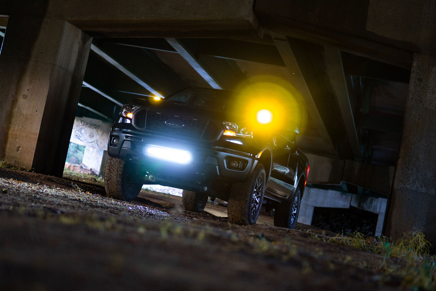 2019-2023 Ford Ranger Cree LED Hood Mounted MKII Spartan Kit – F150LEDs.com