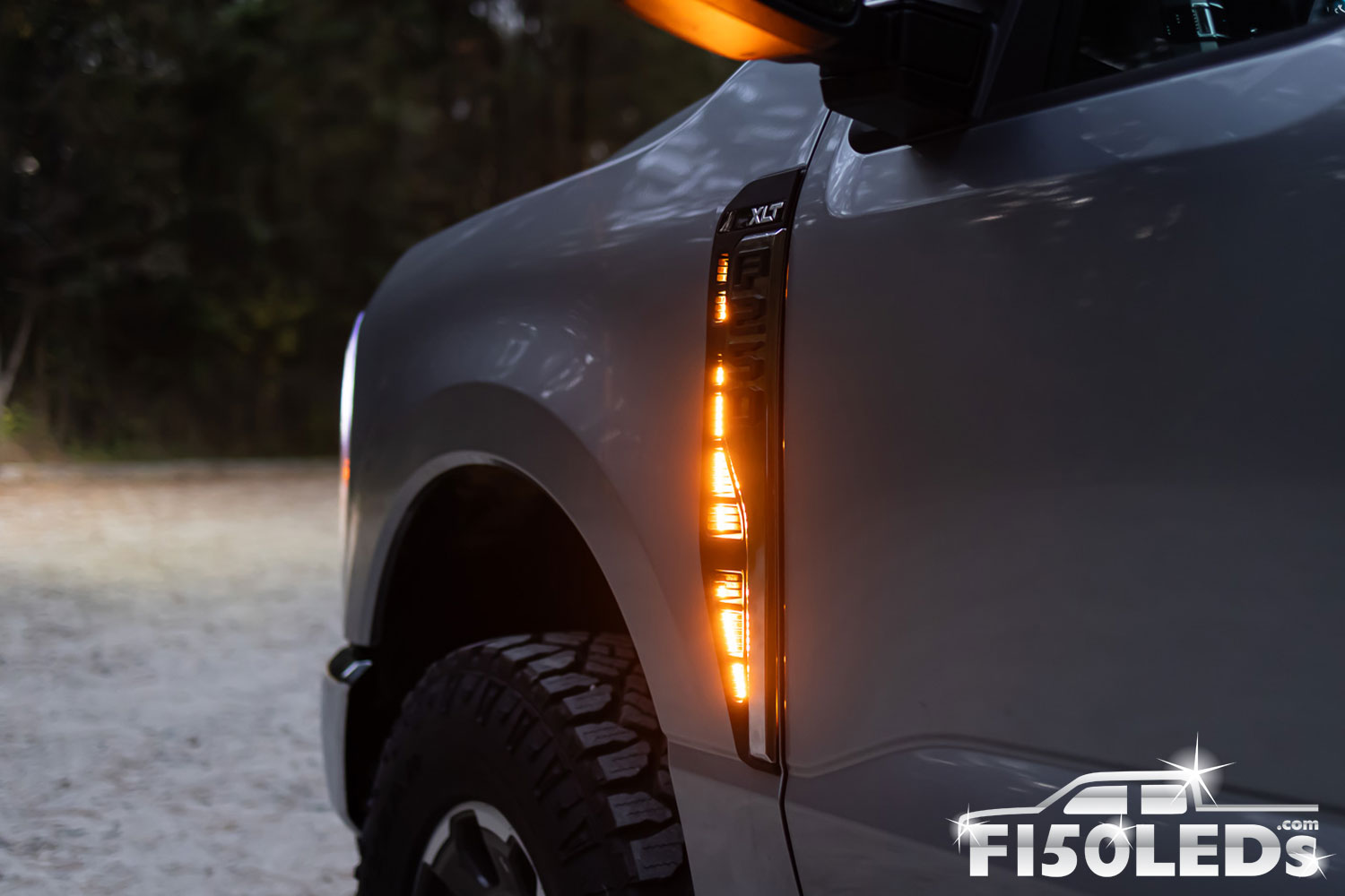 2023 - 2026 F250 Super Duty Side Vent Lighting Kit – F150LEDs.com