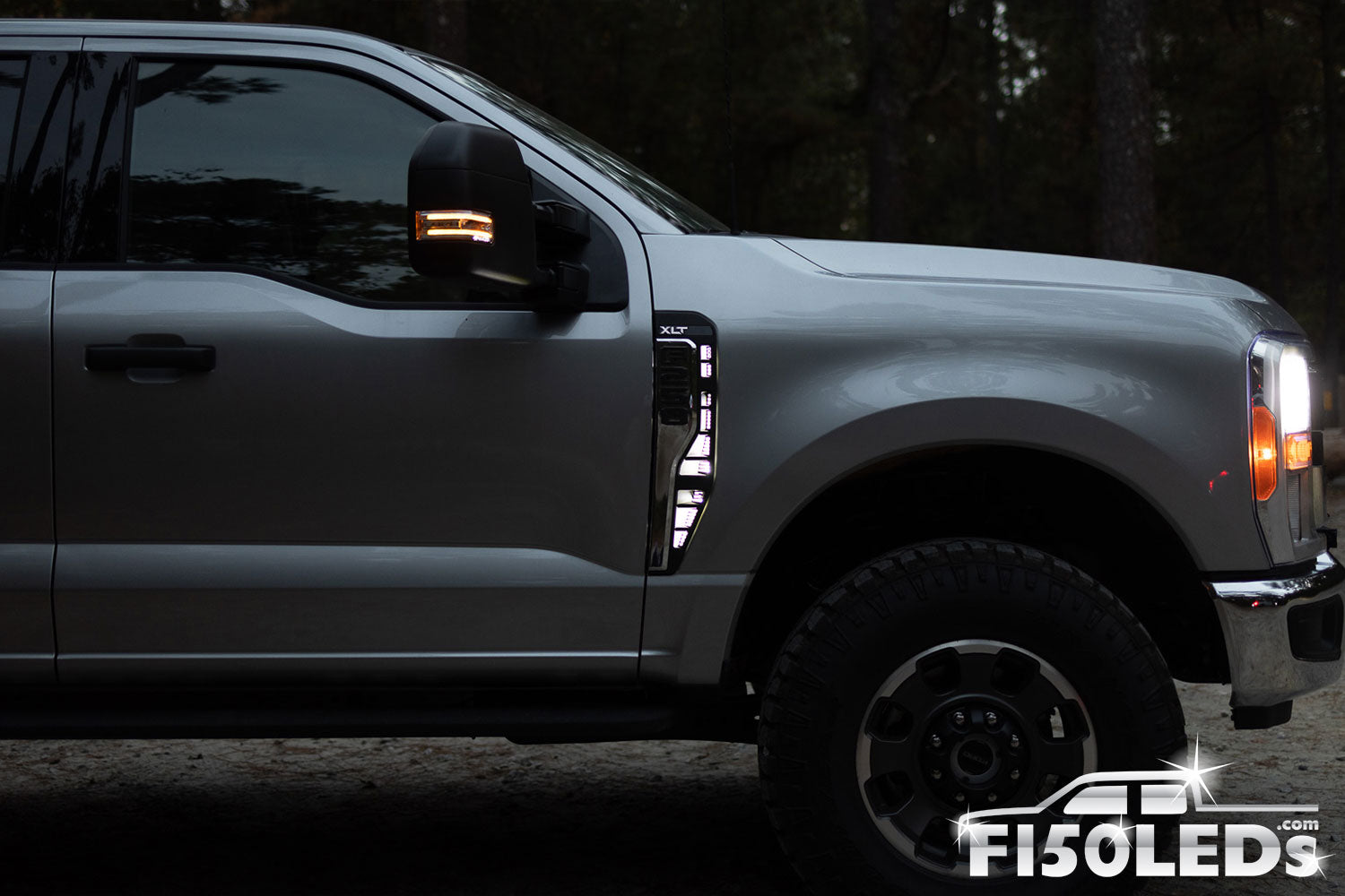 2023 - 2026 F250 Super Duty Side Vent Lighting Kit – F150LEDs.com