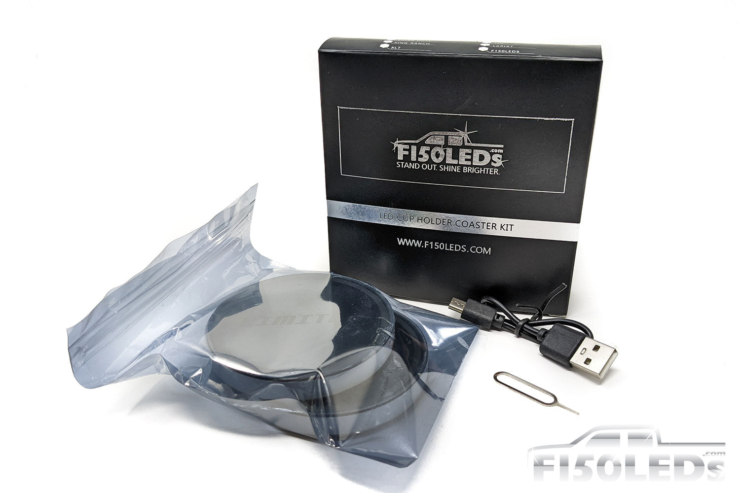 2021 - 2023 Ford Bronco Sport LED Cup Holder Coasters – F150LEDs.com