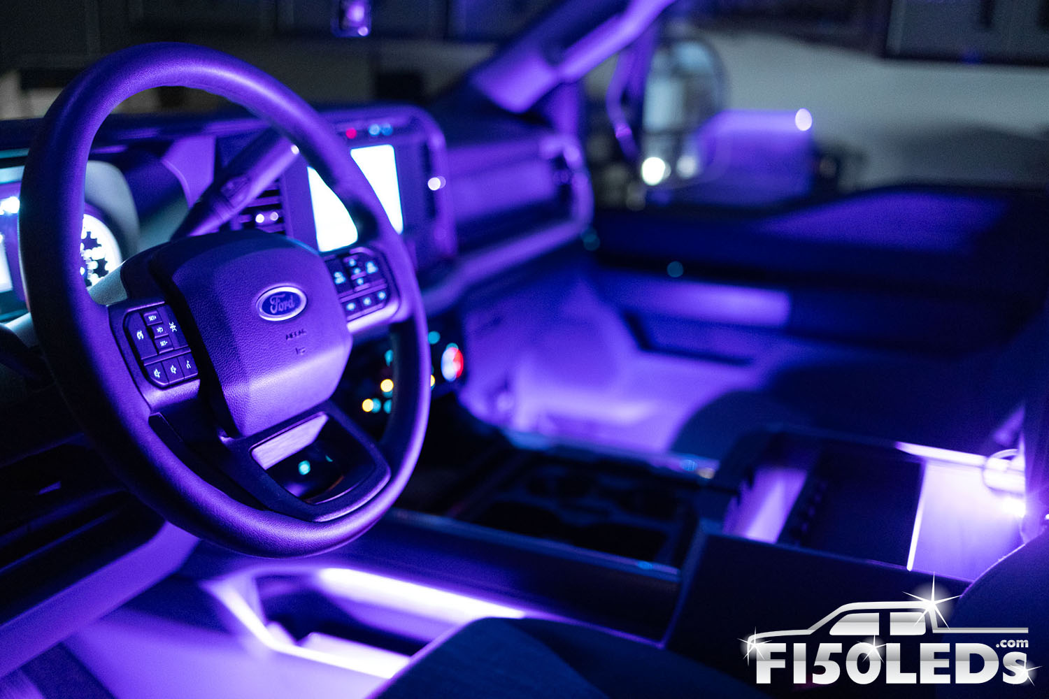 2023 - 2026 F250 Super Duty Ambient LED Lighting Kit – F150LEDs.com
