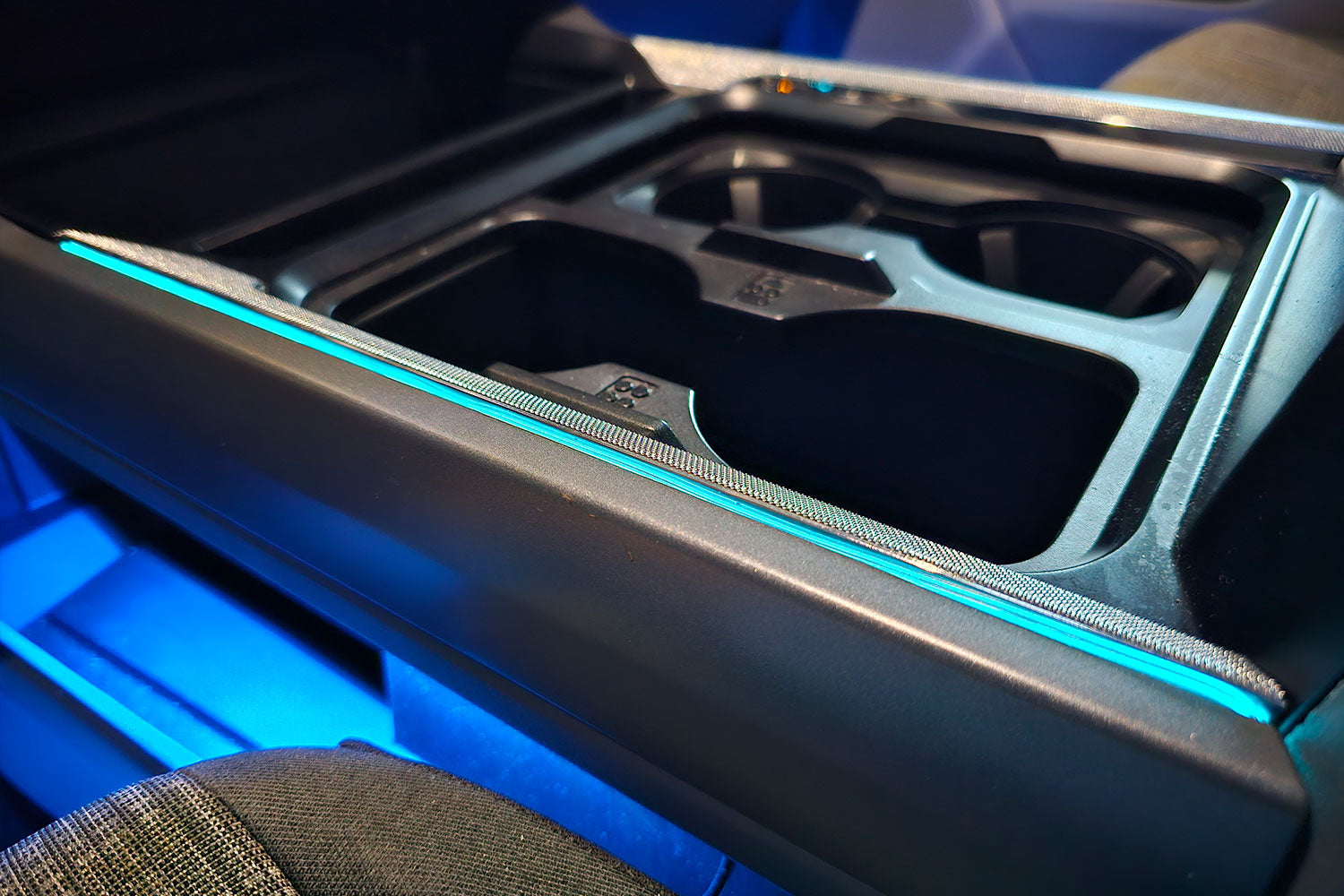 2023+ Super Duty Interior LED Console Accent Lighting – F150LEDs.com