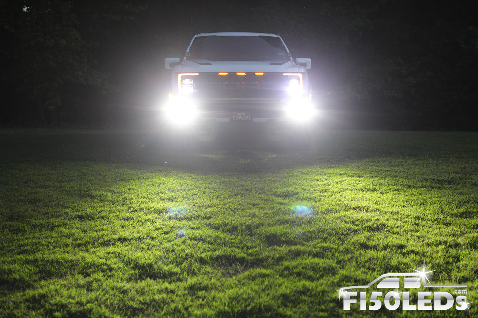 2021 - 2025 Ford F150 Raptor MKII Spartan Series Cree LED Tri-Fog Ligh ...