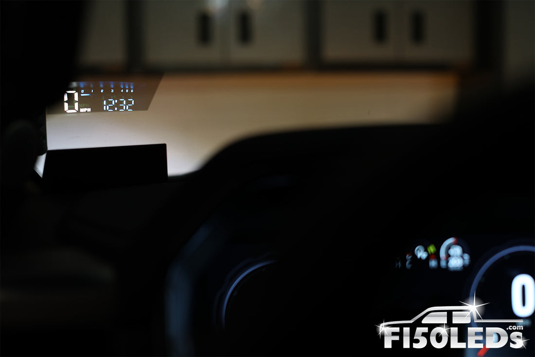 2021 - 2024 F150 Raptor MKll Heads Up Display (HUD) Windshield Display