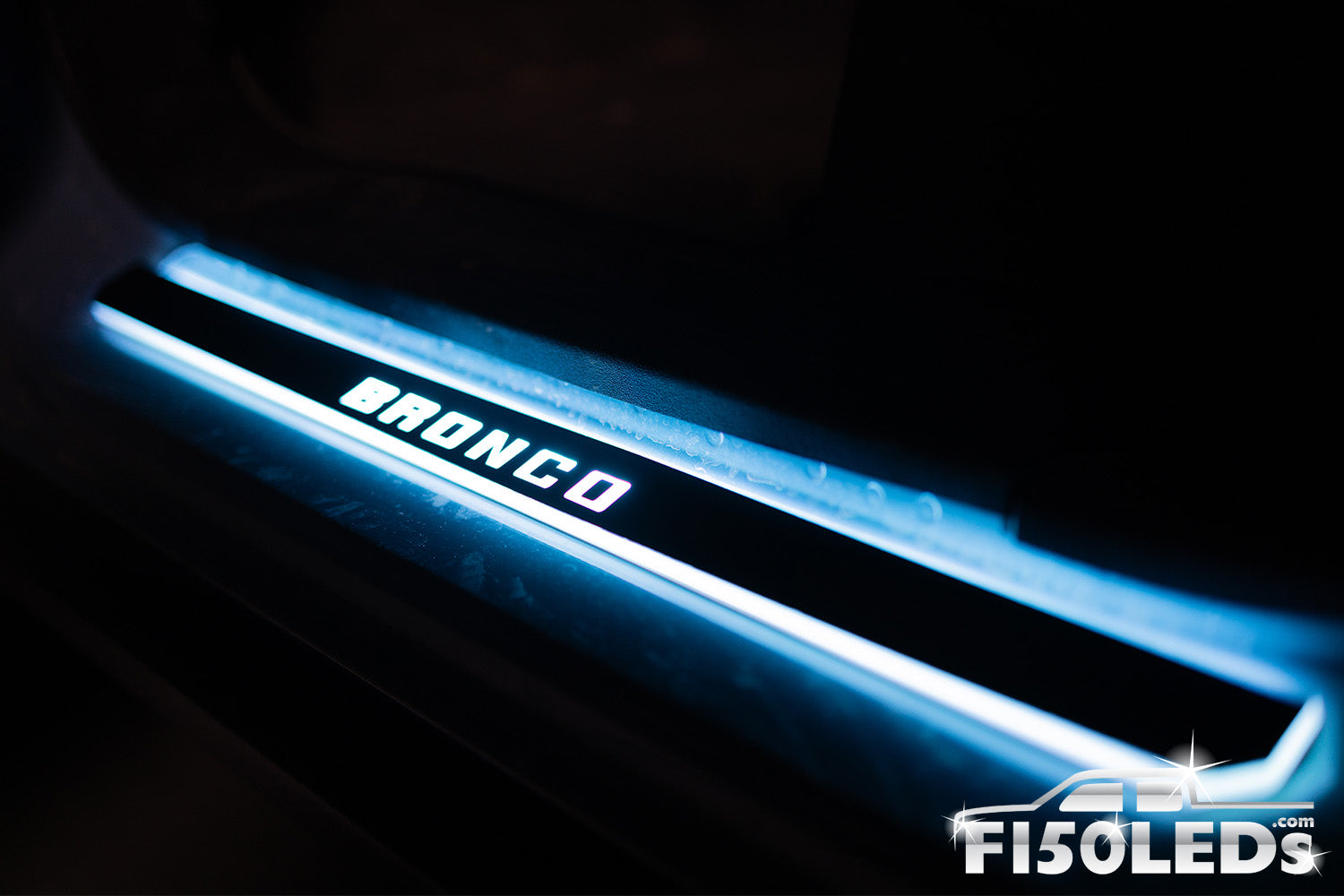 2021 - 2026 Ford Bronco RGB LED Door Sill Light Kit – F150LEDs.com