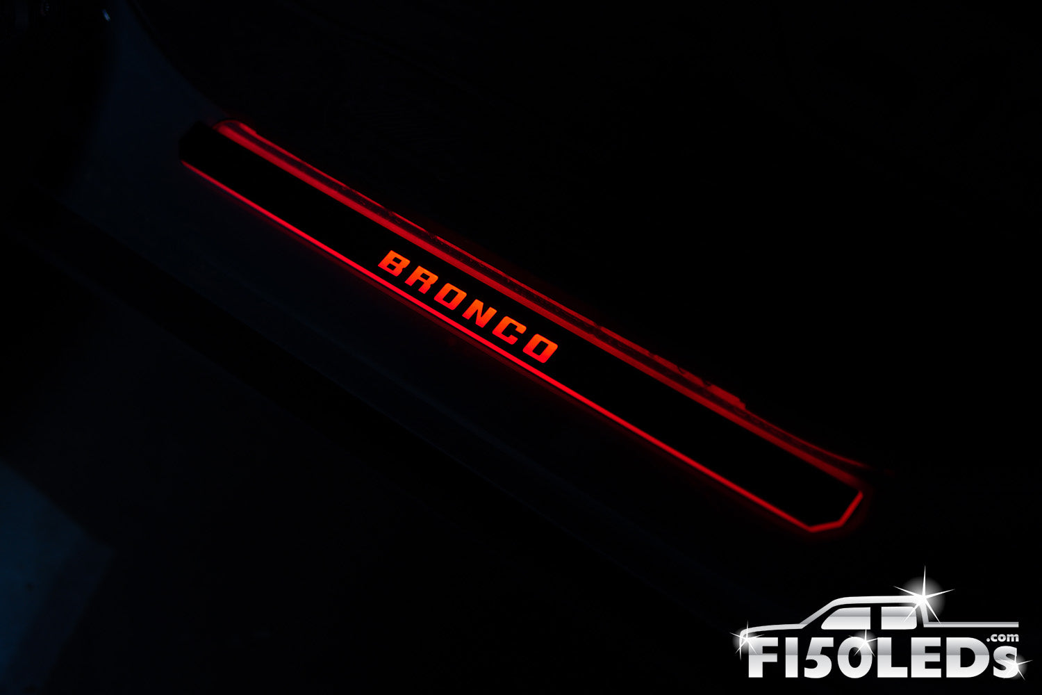 2021 - 2026 Ford Bronco RGB LED Door Sill Light Kit – F150LEDs.com