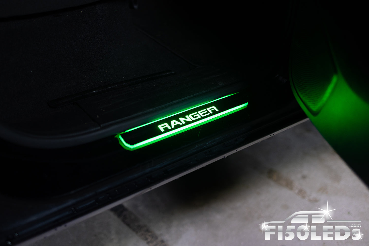 2019 - 2023 Ford Ranger RGB LED Door Sill Kit – F150LEDs.com