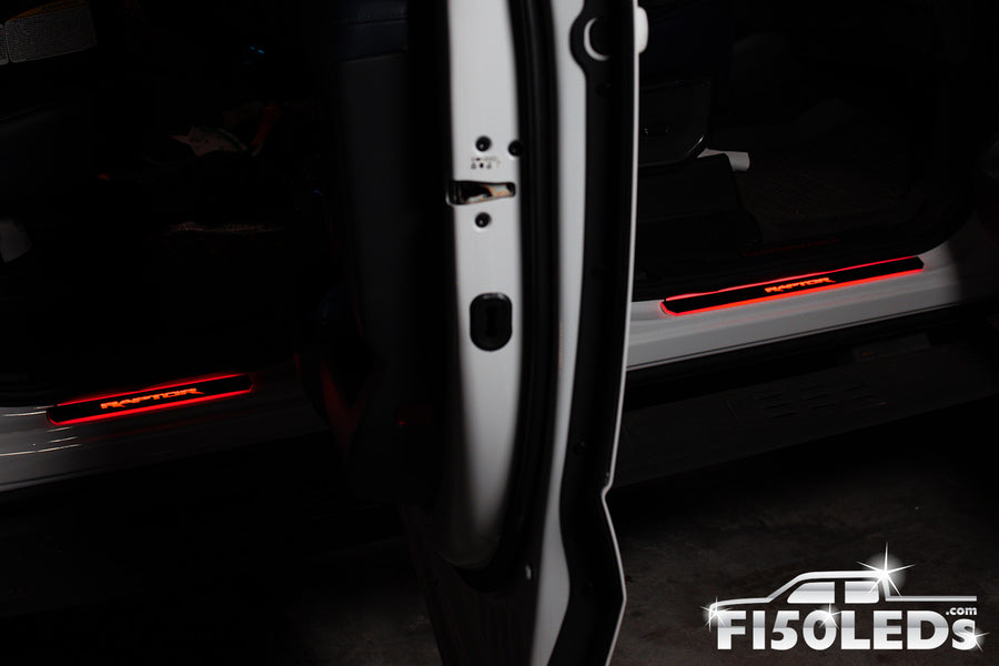2015 - 2020 Premier Lighted LED Door Sill Light – F150LEDs.com