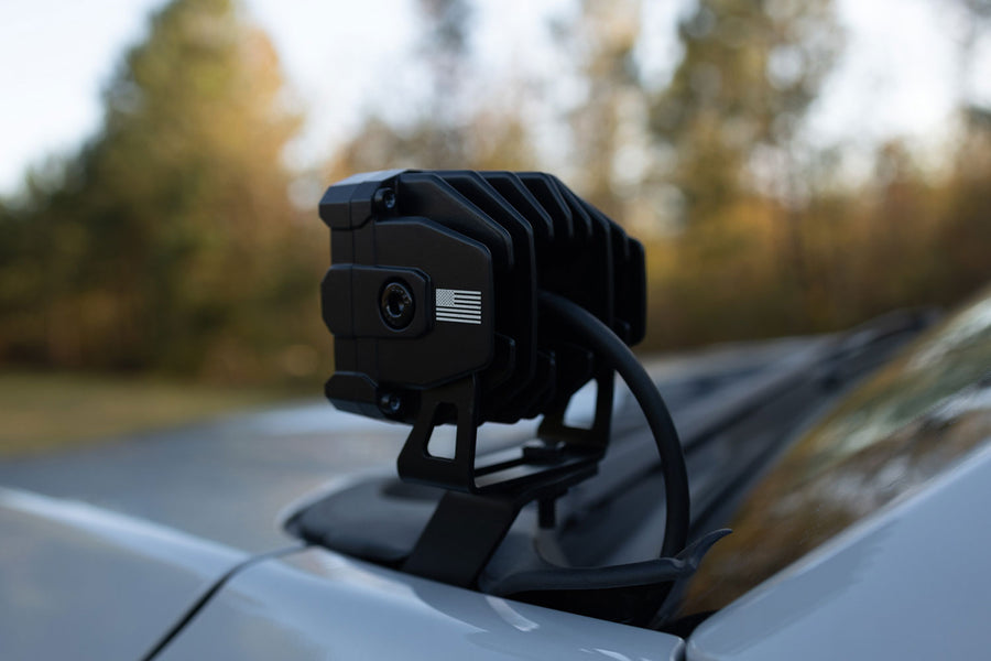 2021 - 2023 F150 GEN3 Raptor CREE LED Hood Mounted Spartan Kit ...