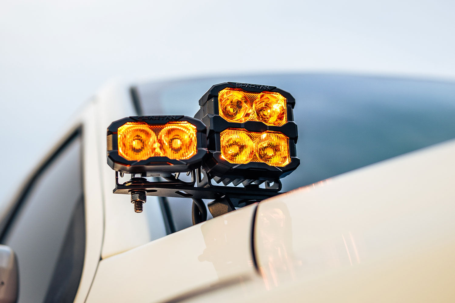 2021 - 2023 F150 GEN3 Raptor CREE LED Hood Mounted Spartan Kit ...