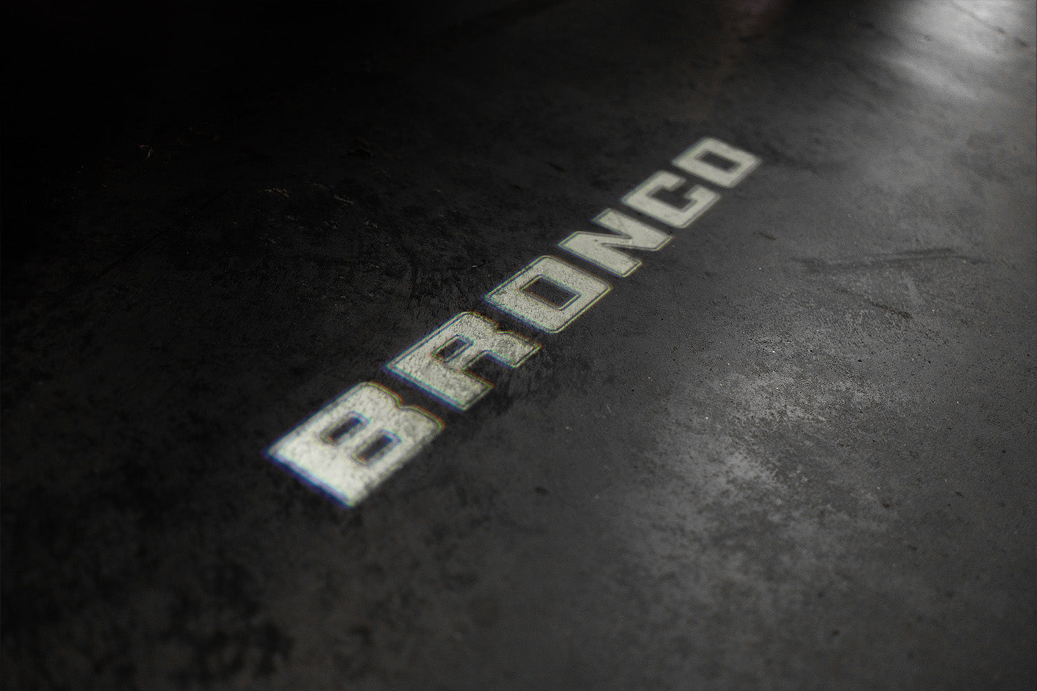 2021 - 2026 BRONCO LED MIRROR LOGO PUDDLE LIGHTS – F150LEDs.com