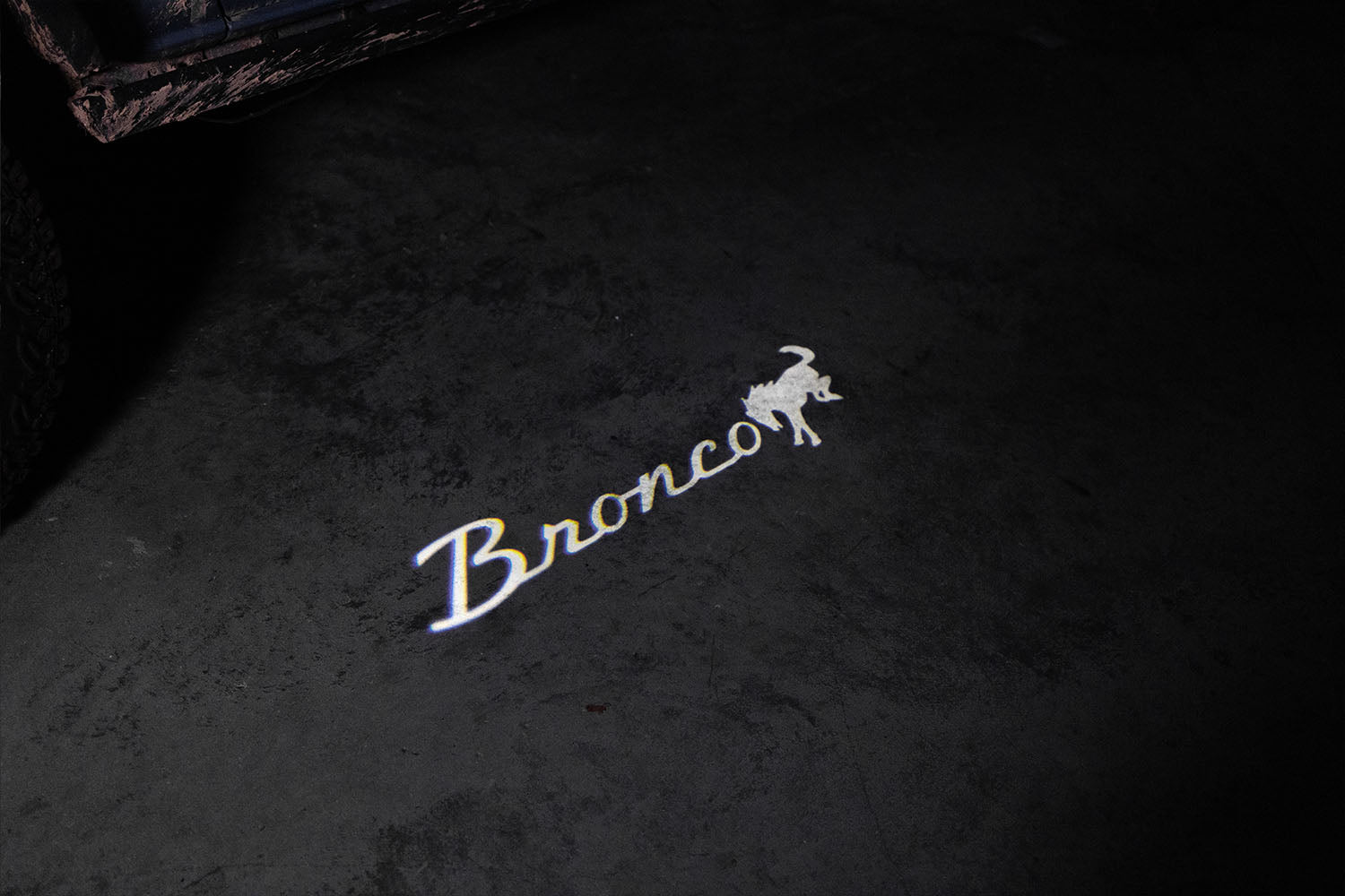2021 - 2026 BRONCO LED MIRROR LOGO PUDDLE LIGHTS – F150LEDs.com