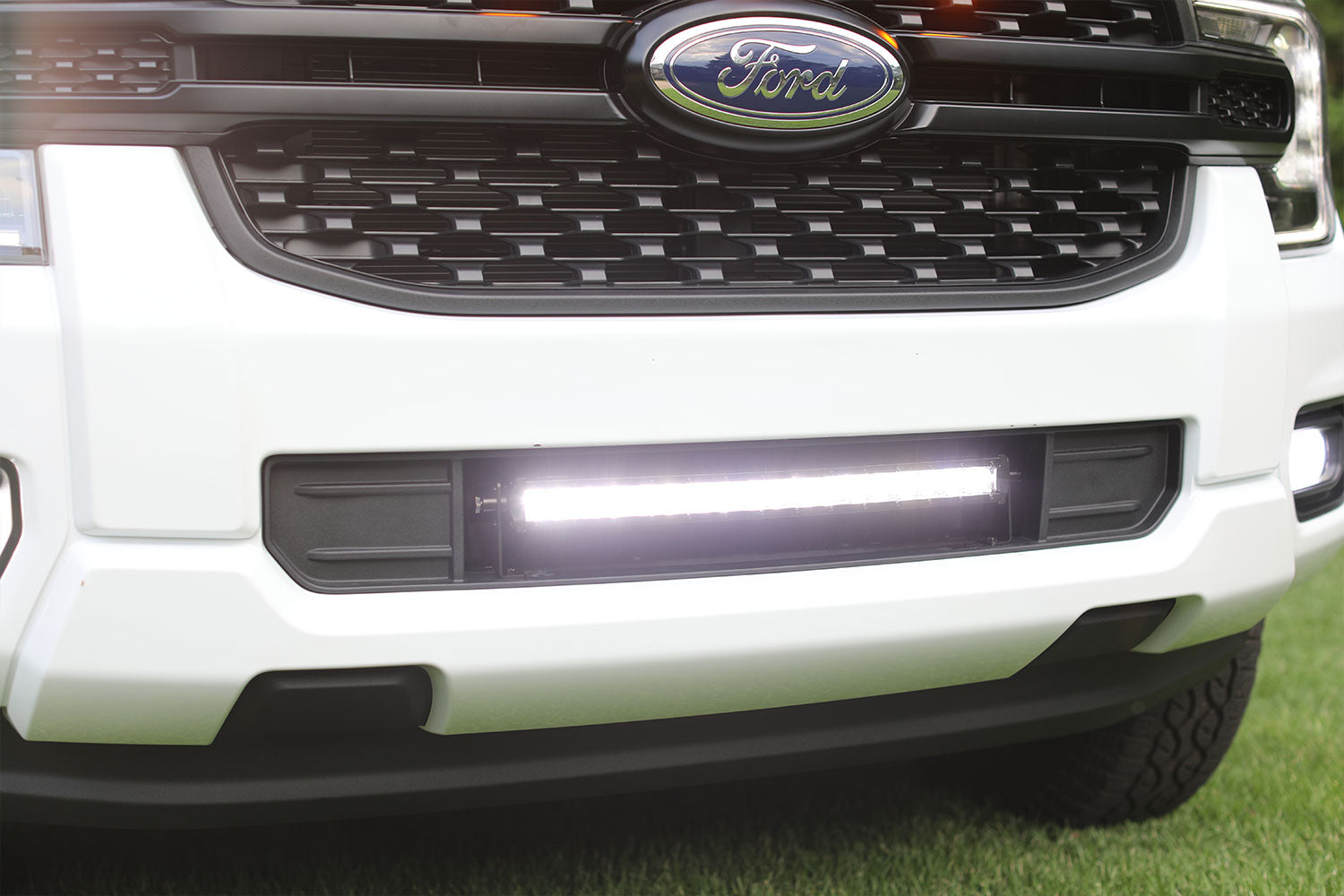 2024 Ford Ranger PALADIN 90W Curved Lower Intake LED Bar – F150LEDs.com