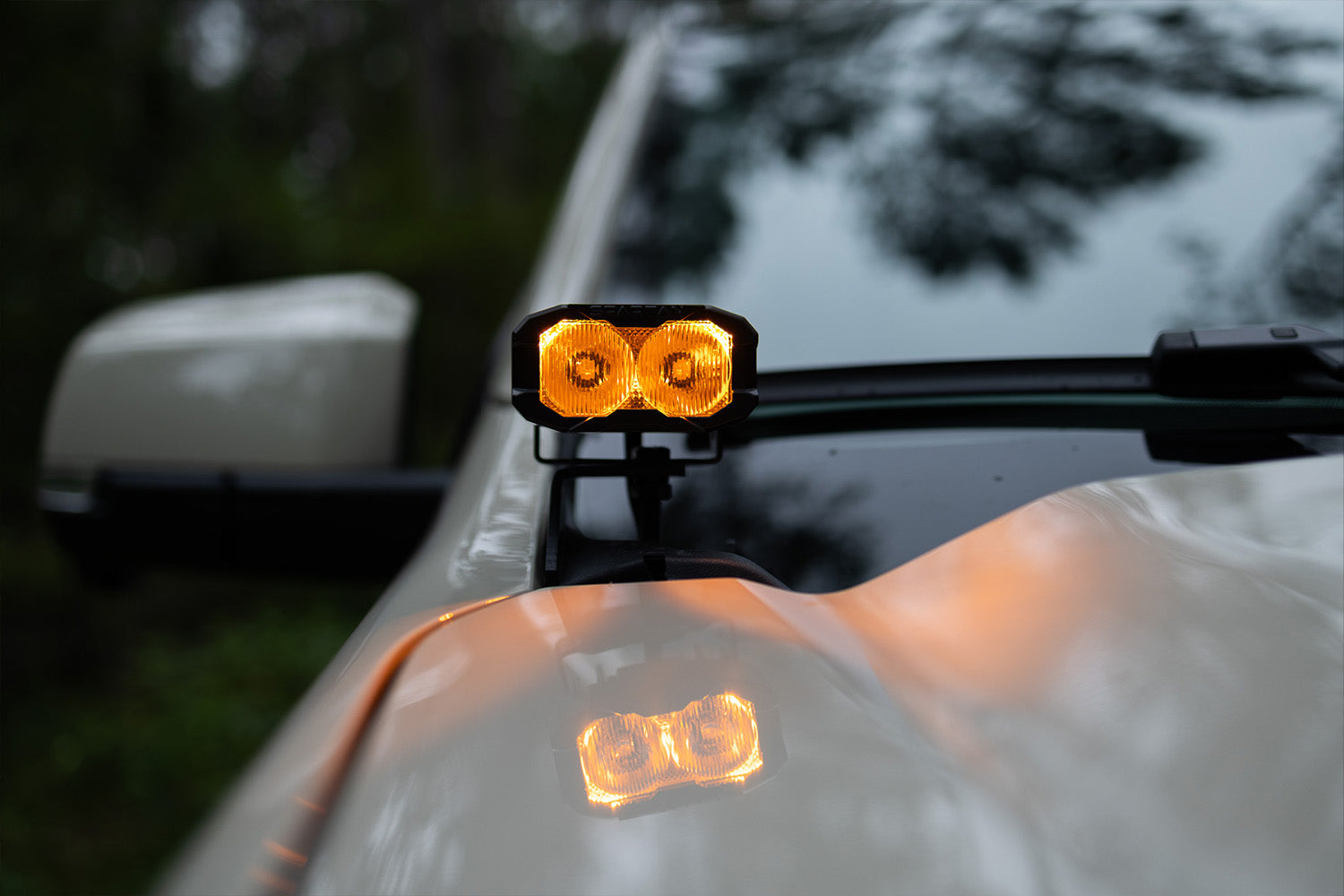 2024 - 2026 Ford Ranger Raptor Cree LED Hood Mounted MKII Spartan Kit ...