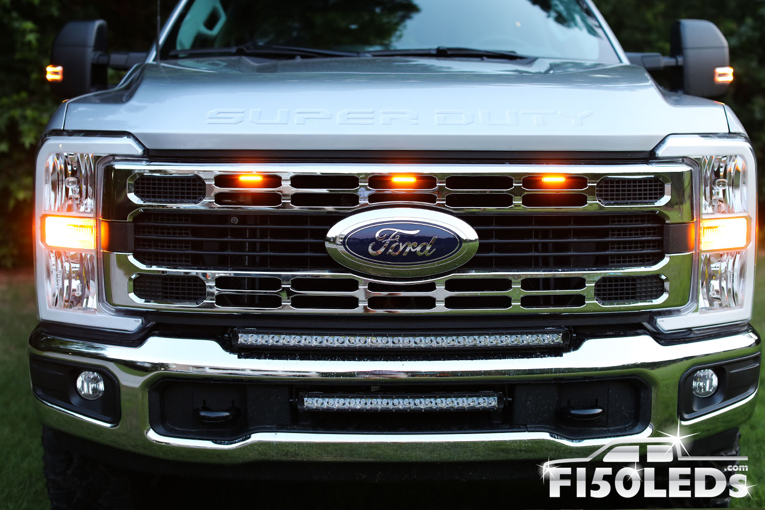 2023 - 2026 F250 Super Duty Raptor Style Extreme LED Grill Kit ...