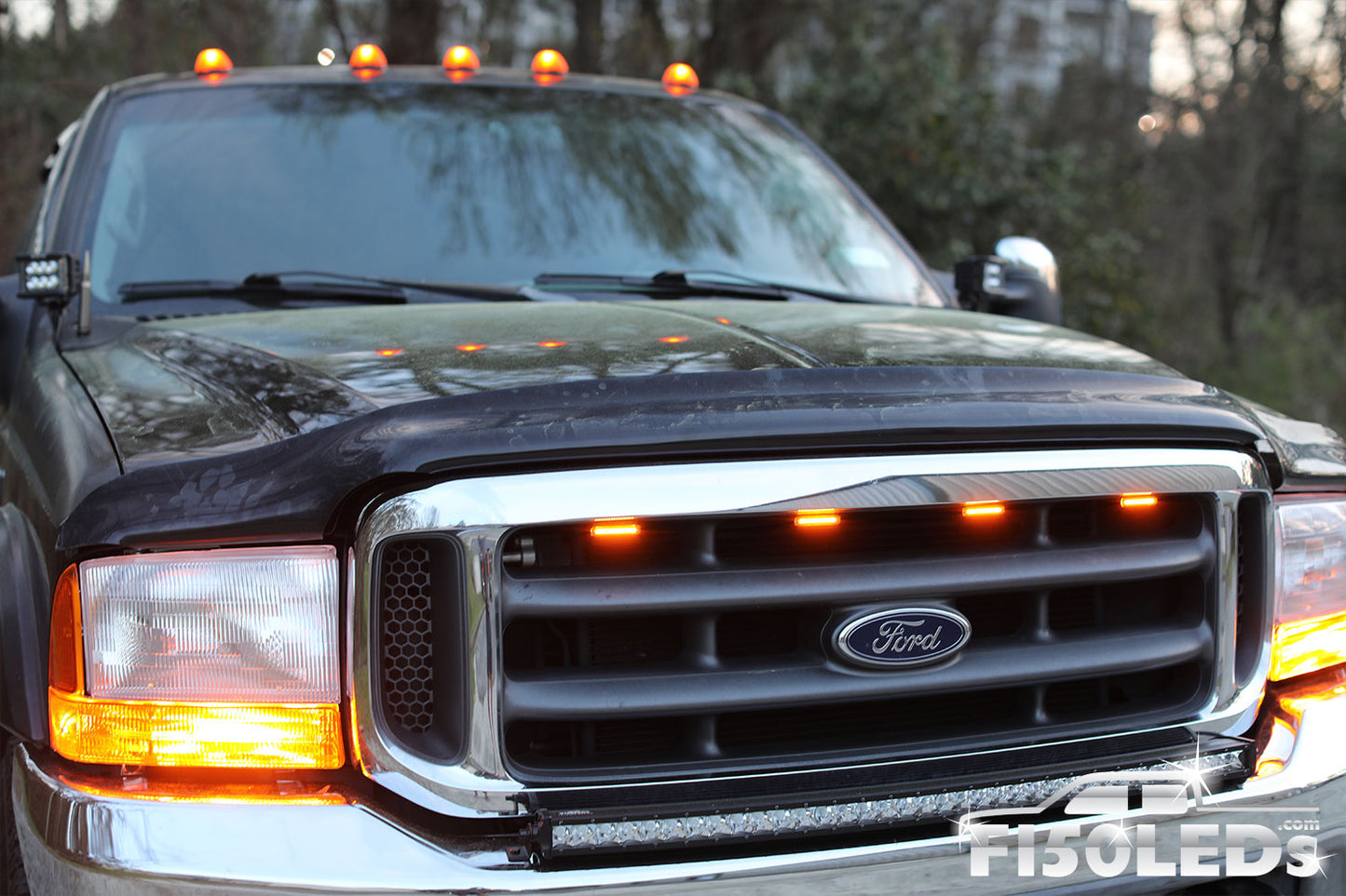 1999 - 2007 F250 Super Duty RAPTOR STYLE EXTREME LED GRILL KIT