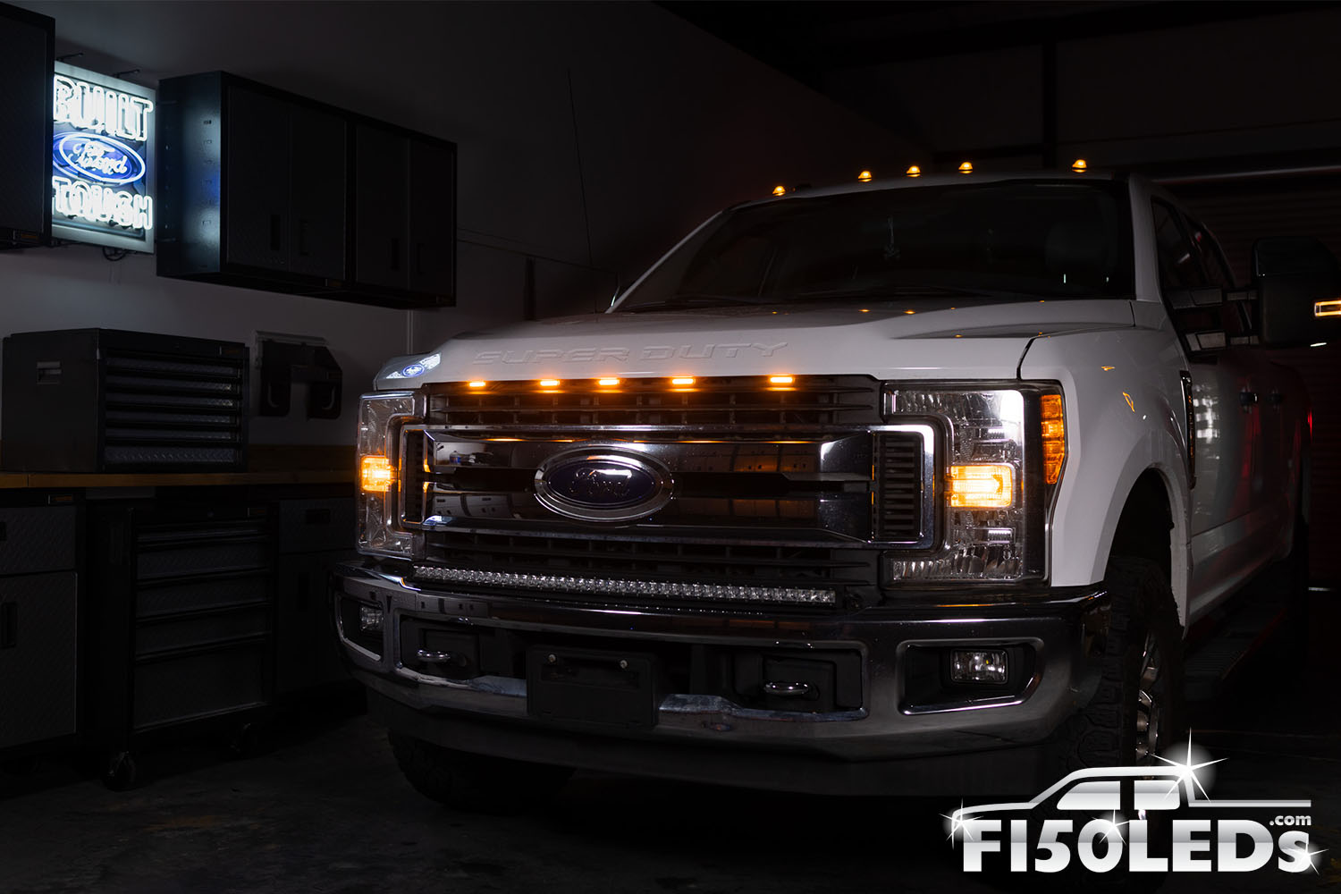 2023 - 2026 F250 Super Duty Raptor Style Extreme LED Grill Kit ...
