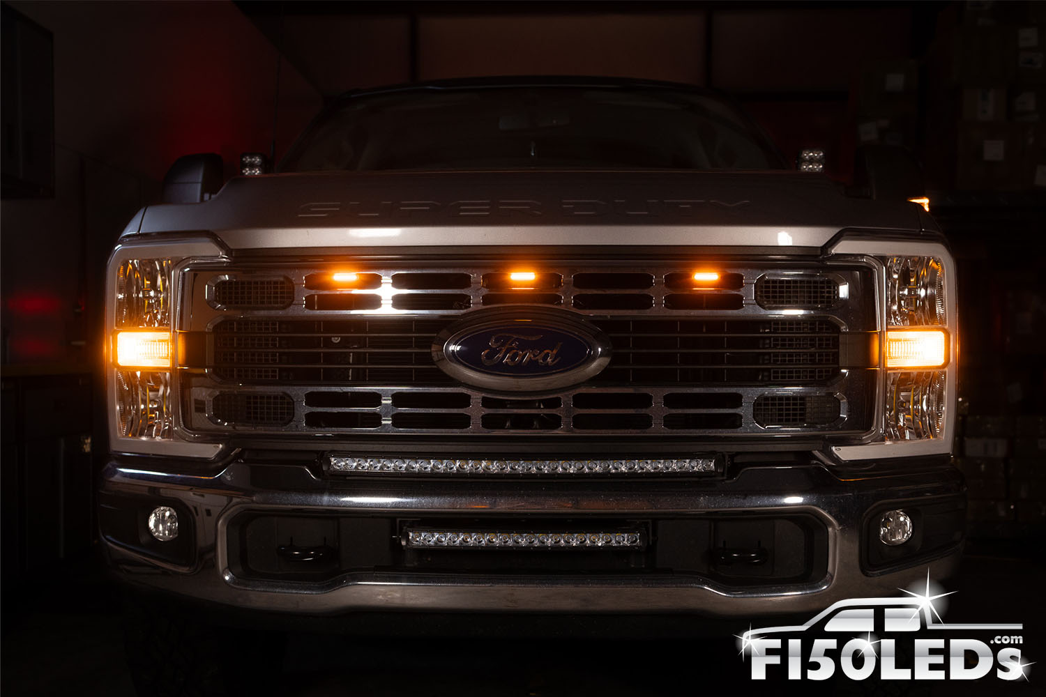 2023-2024 F250 Super Duty Raptor Style Extreme LED Grill Kit – F150LEDs.com
