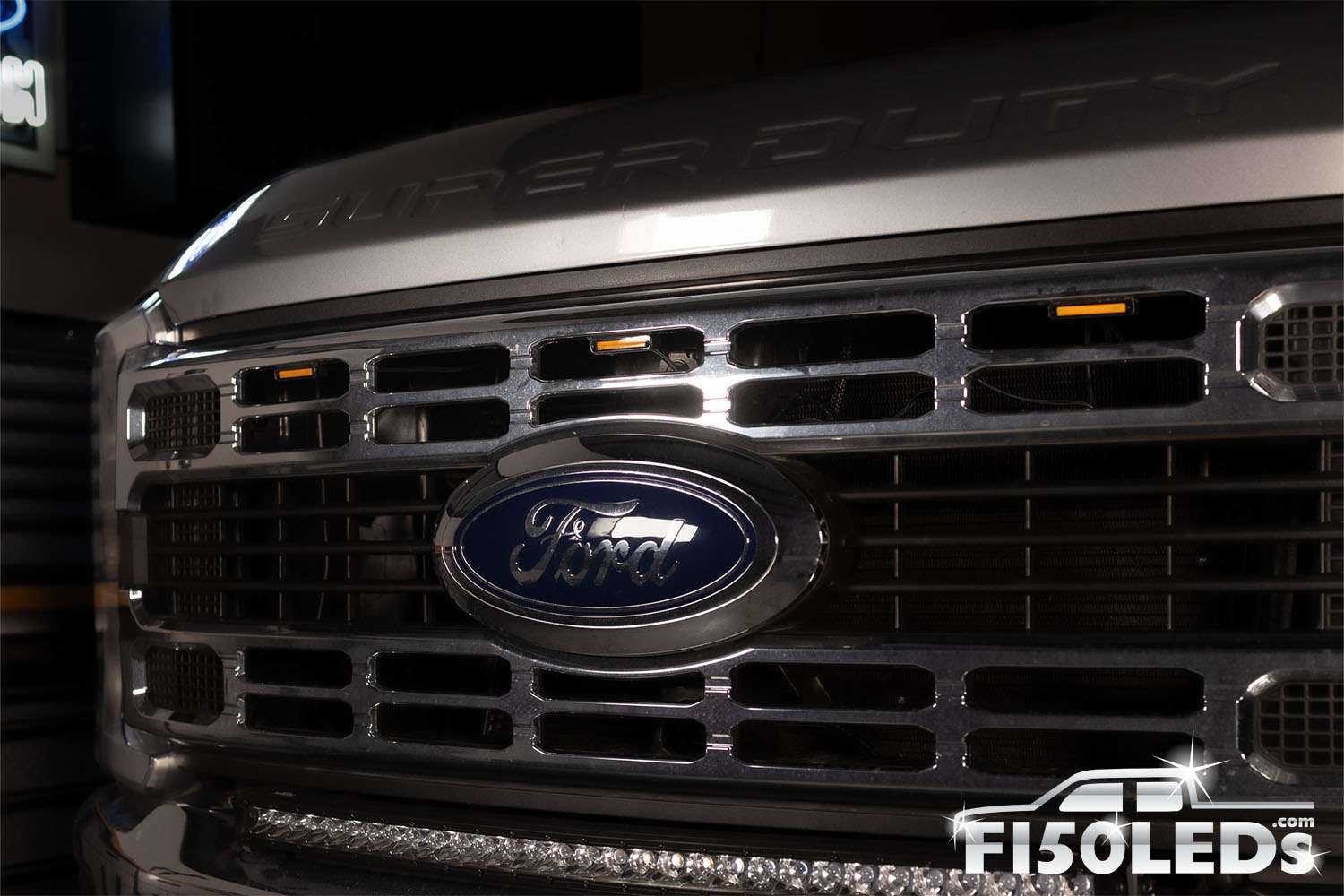 2023-2024 F250 Super Duty Raptor Style Extreme LED Grill Kit – F150LEDs.com