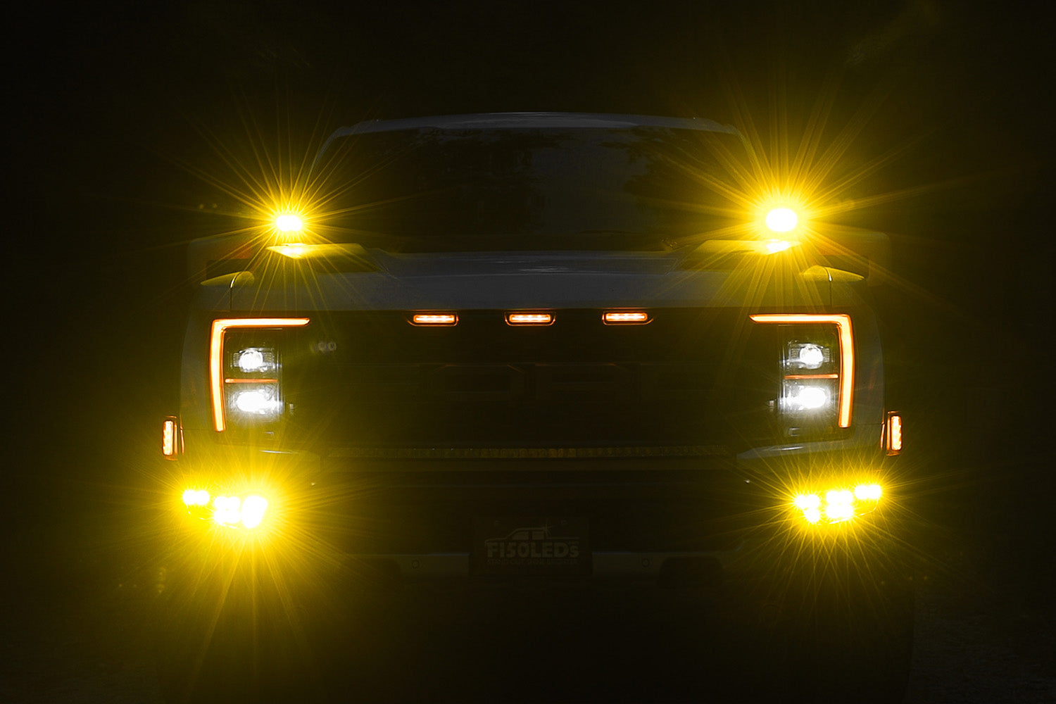 2021 - 2025 Ford F150 Raptor MKII Spartan Series Cree LED Tri-Fog Ligh ...