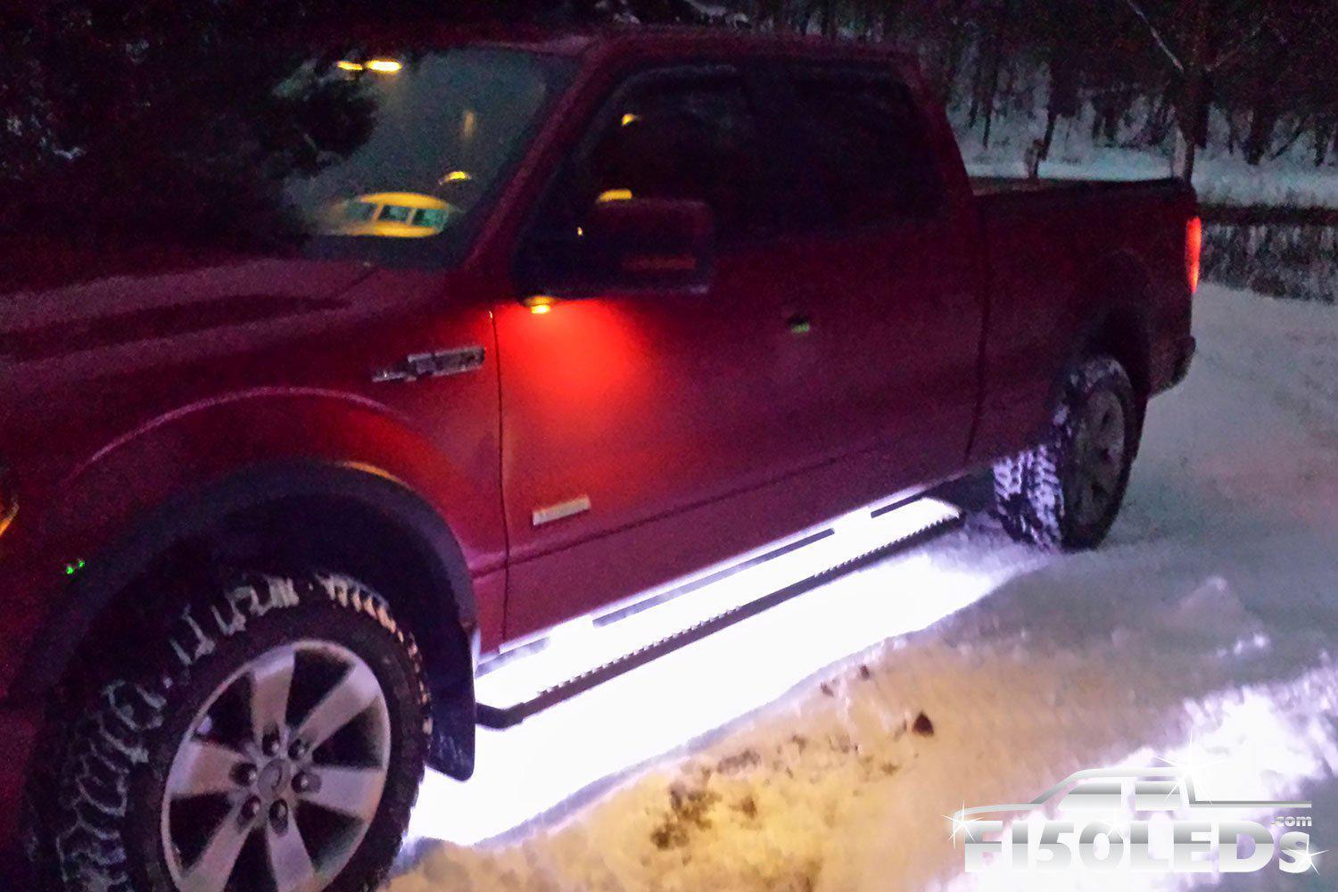 2010 - 2014 F150 Raptor LED Running Board Lights