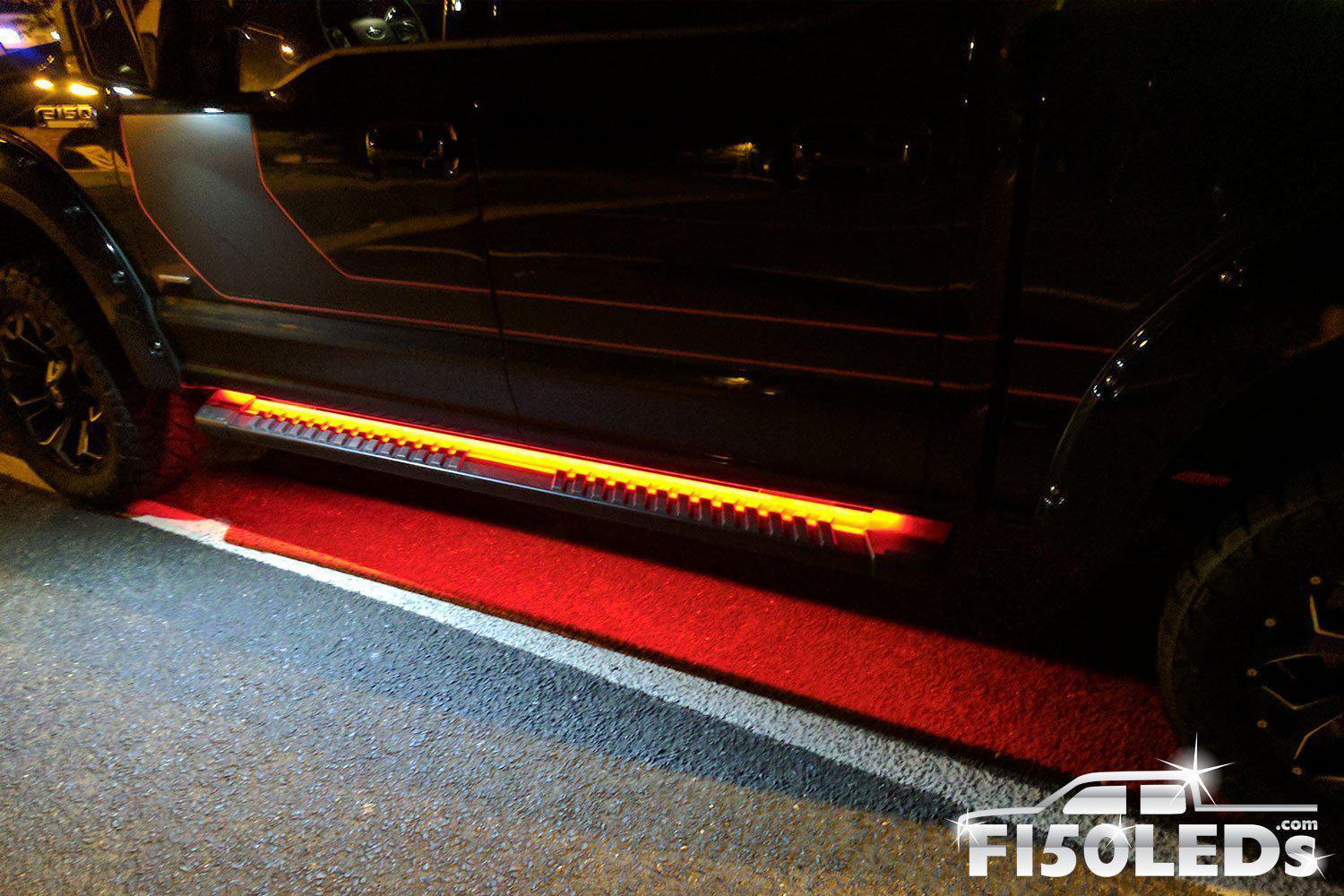 2010 - 2014 F150 Raptor LED Running Board Lights – F150LEDs.com