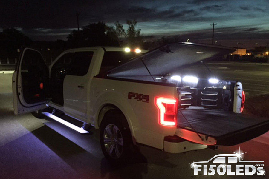 2015 - 2020 Integrated F150 Bed Cargo Area Premium LED lights ...