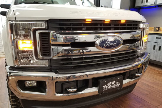 2017 - 2022 F250 Super Duty Raptor Style Extreme LED grill Kit
