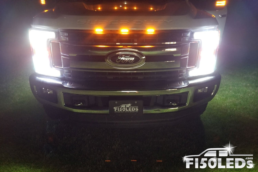 2017 - 2022 F250 Super Duty Raptor Style Extreme LED grill Kit ...