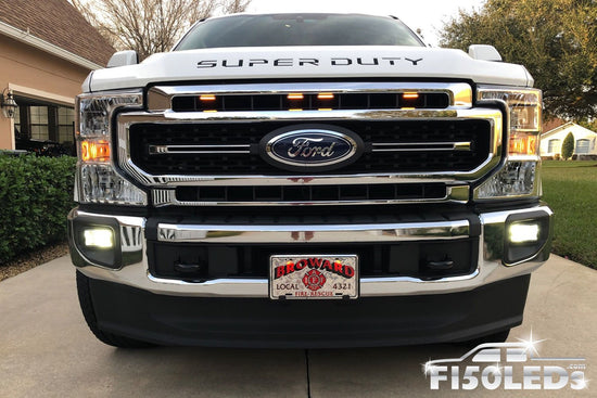 2017 - 2022 F250 Super Duty Raptor Style Extreme LED grill Kit