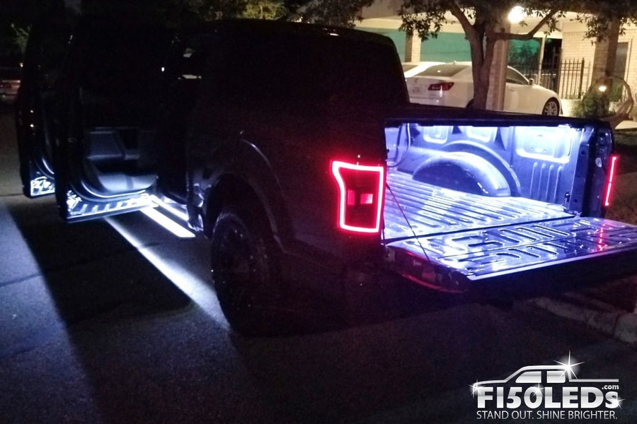 2021 - 2023 Integrated F150 Bed Cargo Area Premium LED lights ...