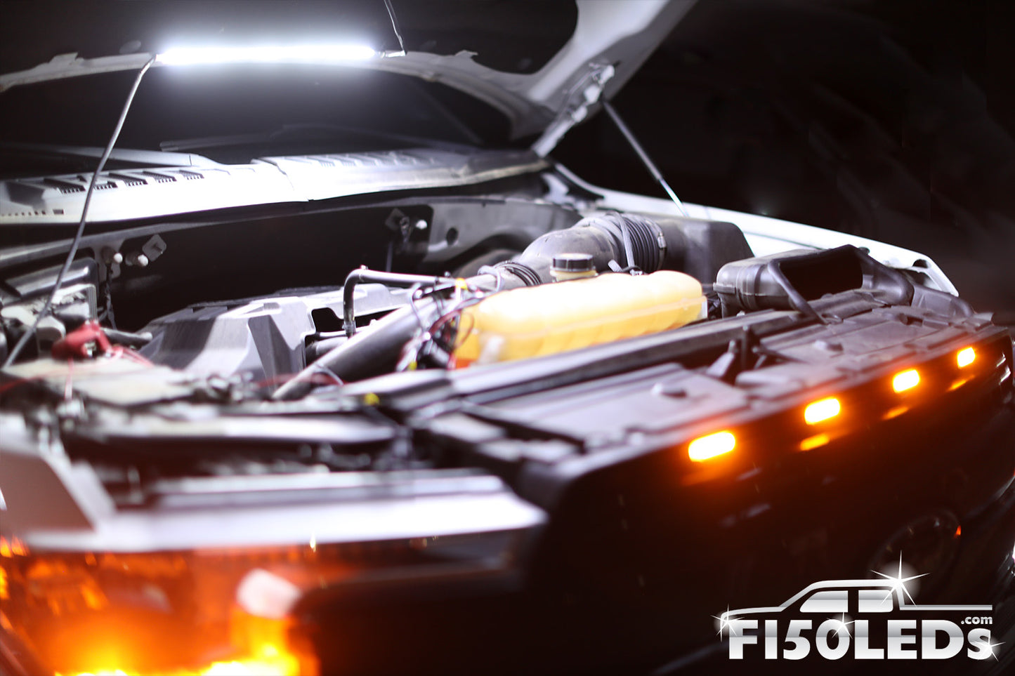 2015 - 2020 LED Automatic Engine Bay Hood Light Kit