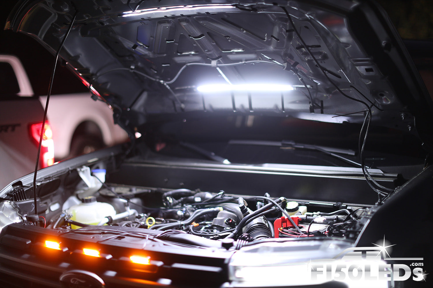 2022-2023 Maverick LED Automatic Engine Bay Hood Light Kit