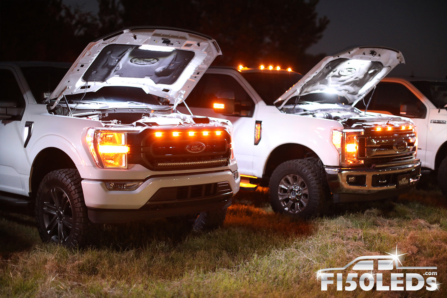 2022-2026 Maverick LED Automatic Engine Bay Hood Light Kit – F150LEDs.com