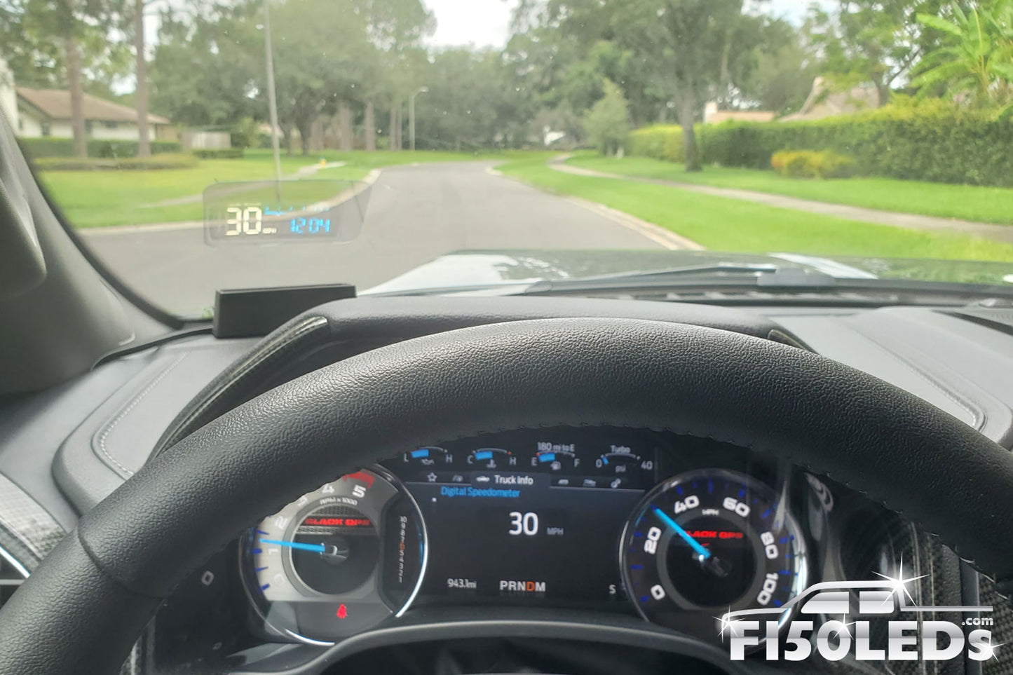 2011-16 SUPER DUTY MKII HEADS UP DISPLAY (HUD) WINDSHIELD DISPLAY SYST