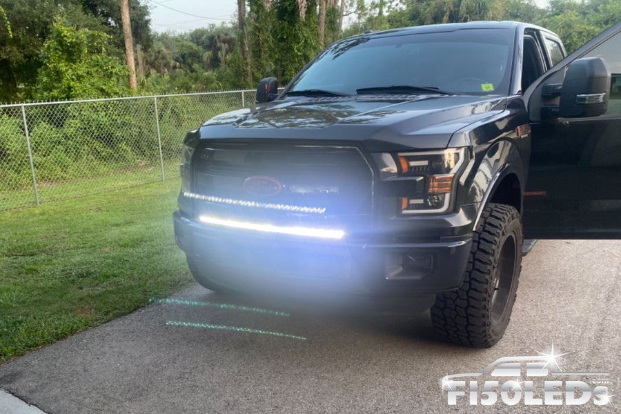 2015 -2017 F150 PALADIN 180W Curved CREE XTE LED Bumper Bar – F150LEDs.com