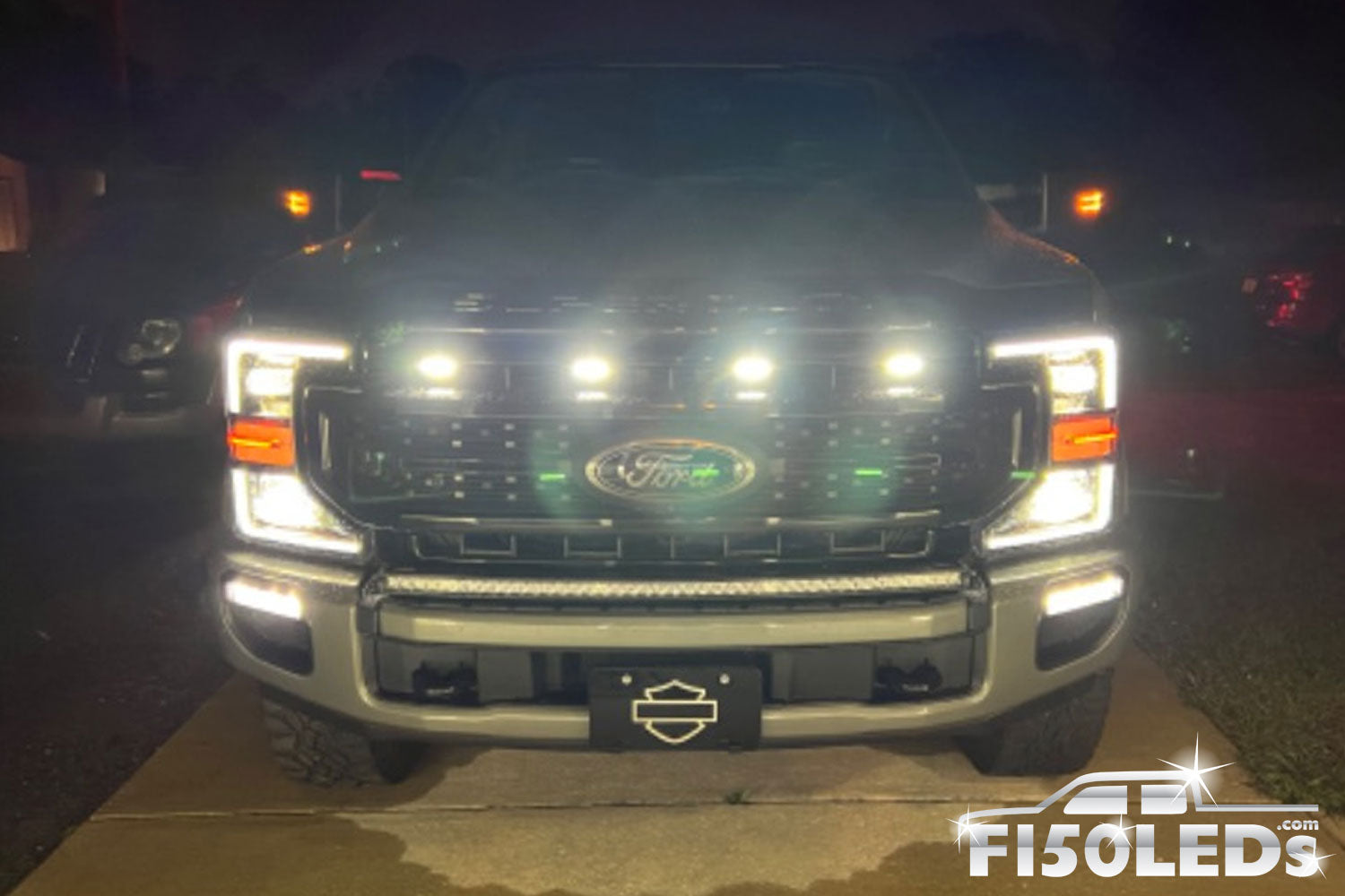 2017 - 2022 F250 Super Duty Raptor Style Extreme LED grill Kit ...