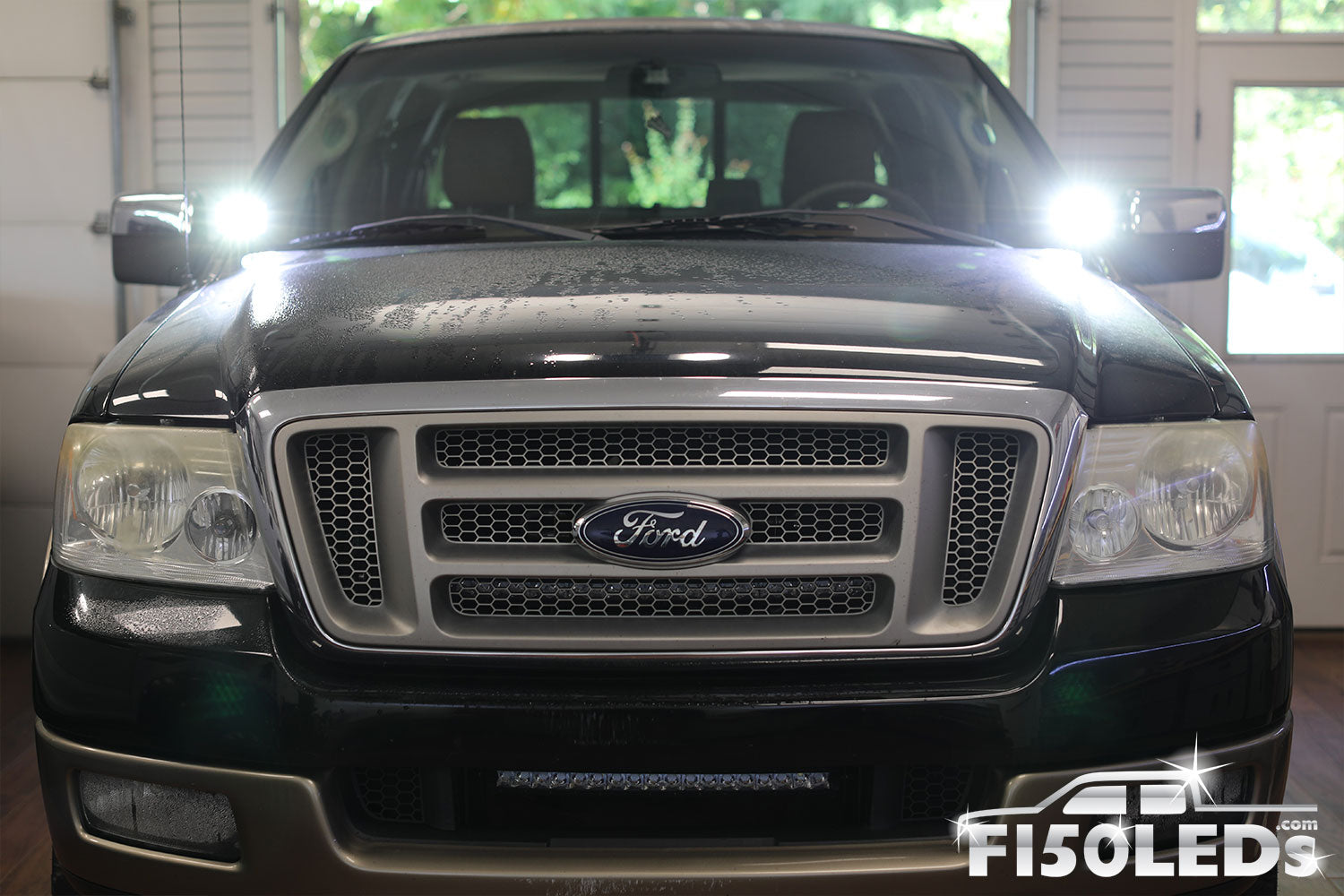 2004-2008 F150 CREE LED Hood Mounted MKII Spartan Kit – F150LEDs.com