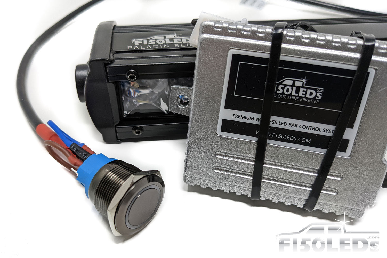 1998 - 2003 Paladin 150W CREE Behind The Grille LED Bar – F150LEDs.com