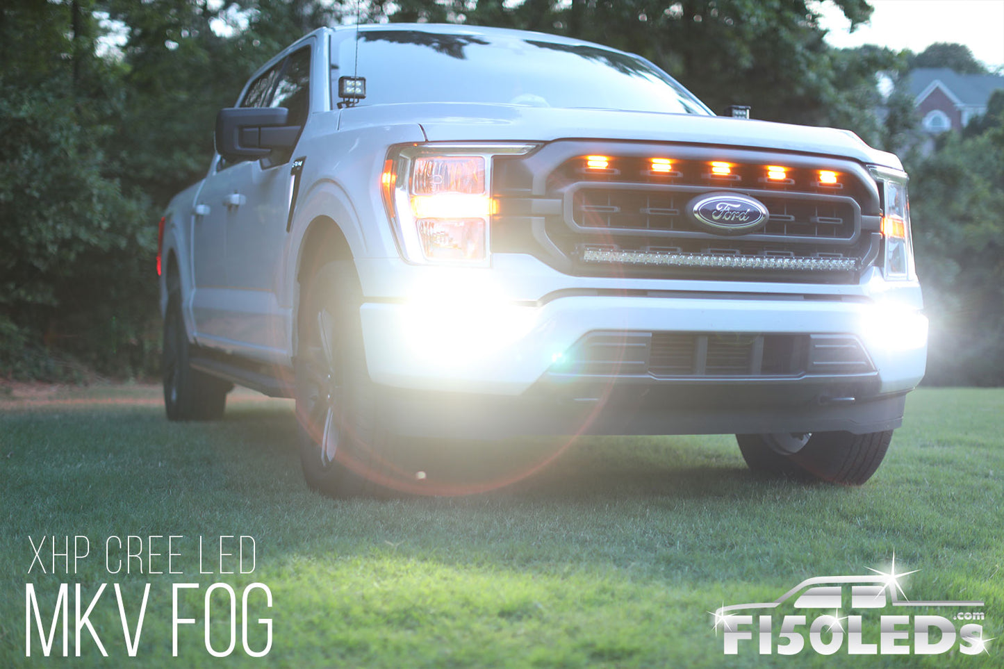 2021 - 2023 Ford F150 CREE LED Fog Bulbs - Direct OEM Replacement