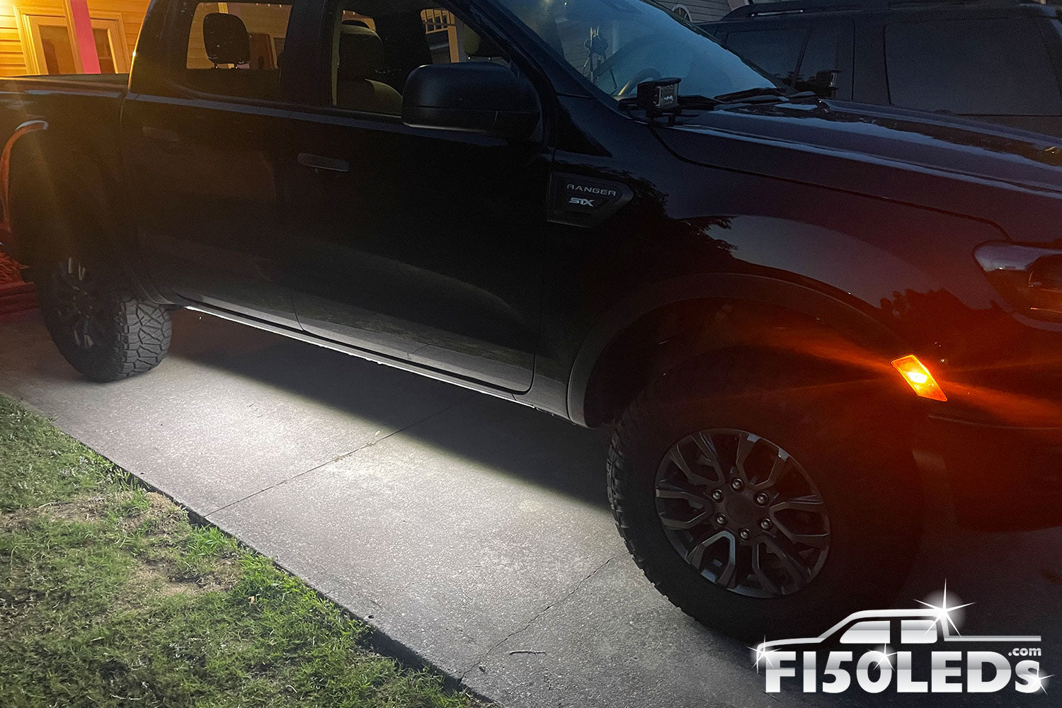 2019 - 2022 Ford Ranger Running Board Premium Lights – F150LEDs.com