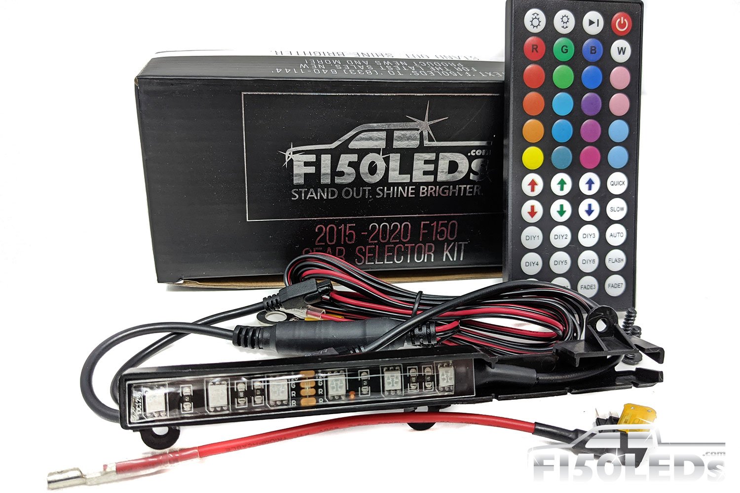 2015 - 2020 Ford F150 LED Gear Selector RGB Lighting – F150LEDs.com